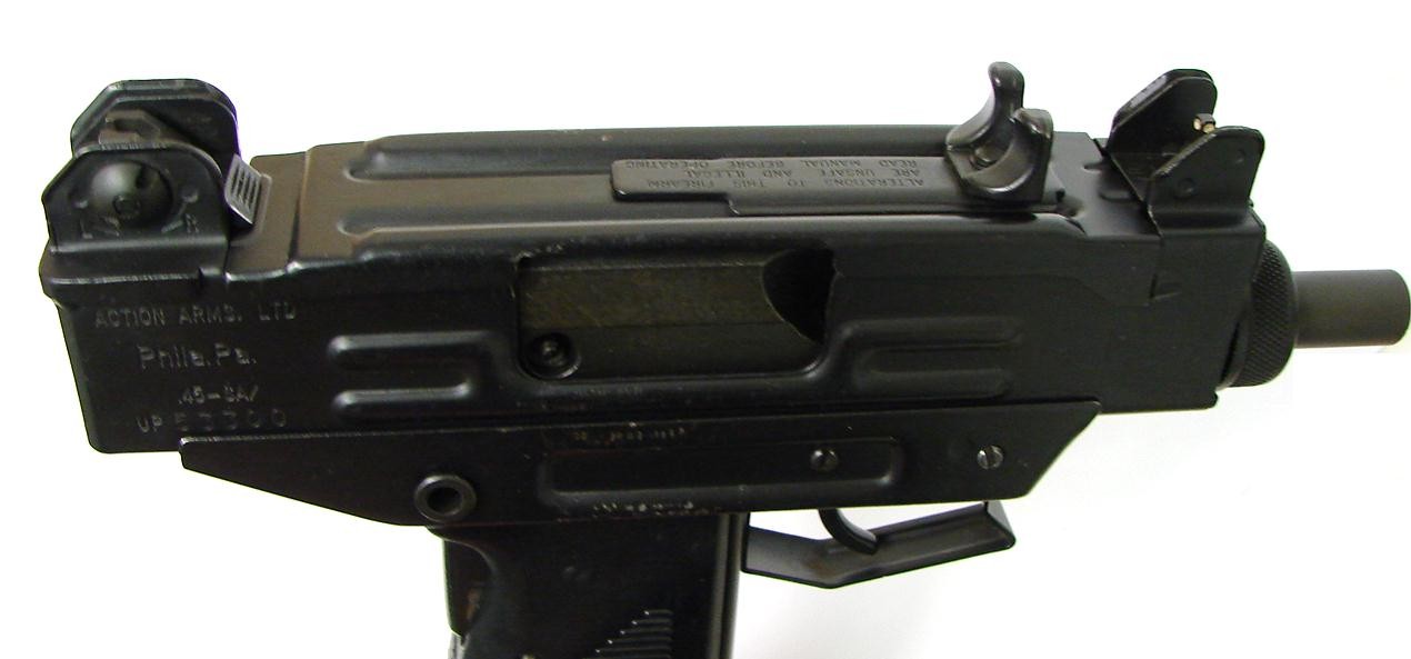 Israeli Military Ind. 45 .45 ACP caliber pistol. Original pre-ban UZI ...