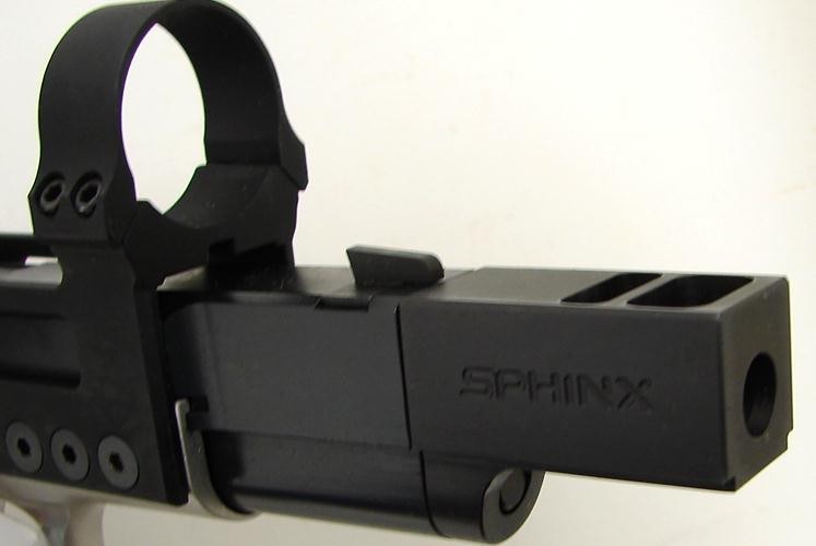 Sphinx AT-2000CS Competitor 9mm caliber pistol with factory scope mount ...