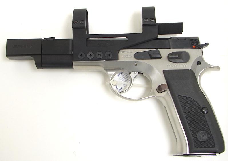Sphinx AT-2000CS Competitor 9mm caliber pistol with factory scope mount ...