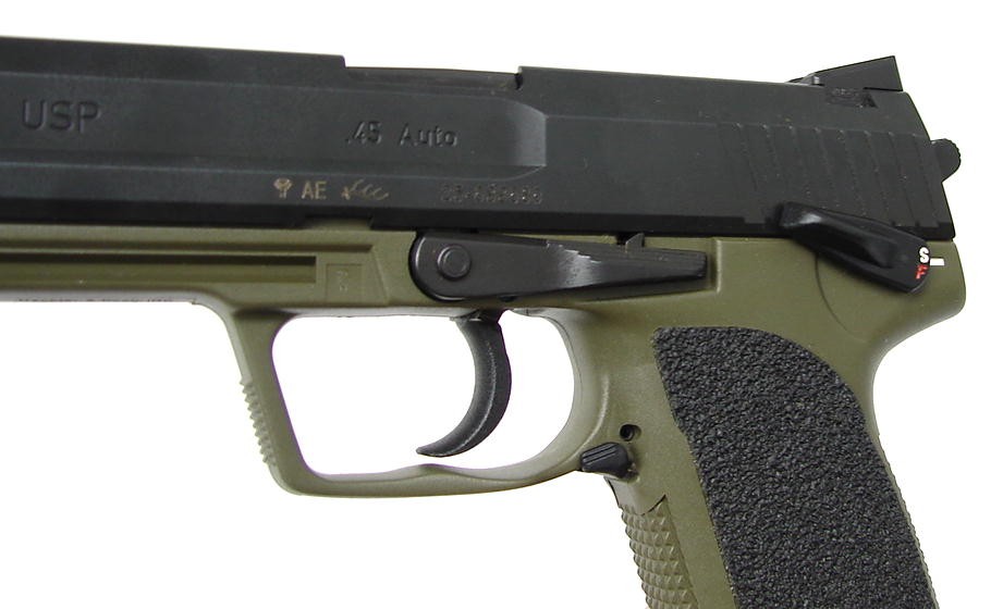 Heckler & Koch USP .45 ACP caliber pistol. Limited production gun with ...