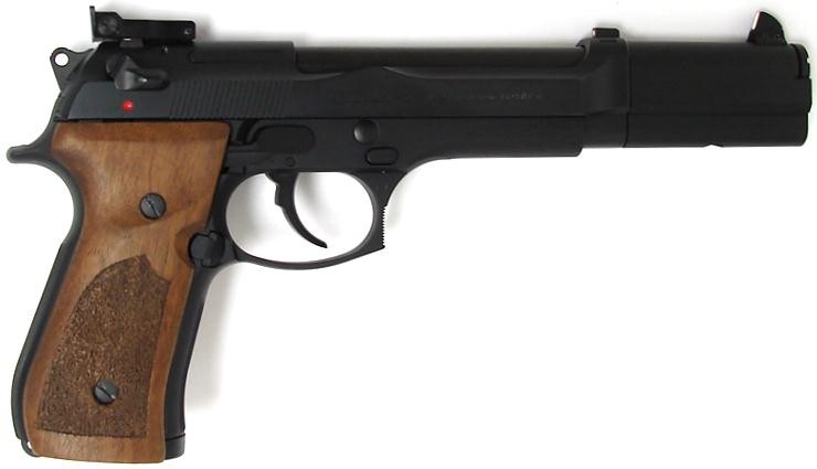 Beretta 92FS Brigadier 9mm Para caliber pistol. Competition model with ...