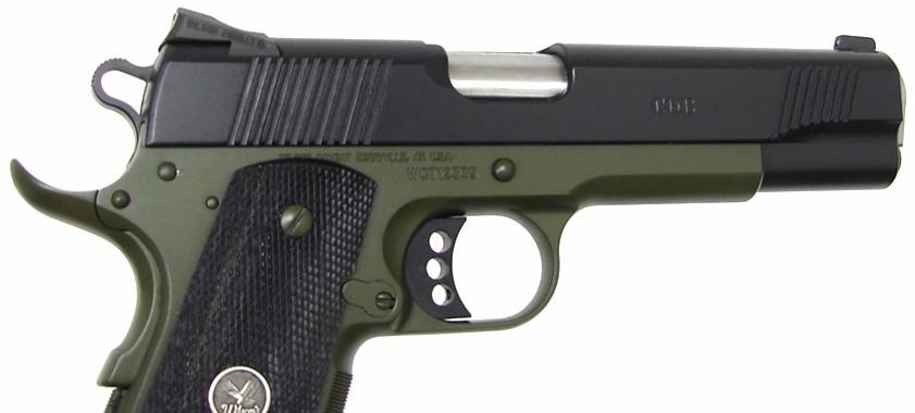 Wilson Combat CQB .45 ACP caliber pistol. Custom tactical pistol with ...
