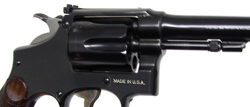 Smith & Wesson M&P Target .38 Special caliber revolver. Pre-war target ...