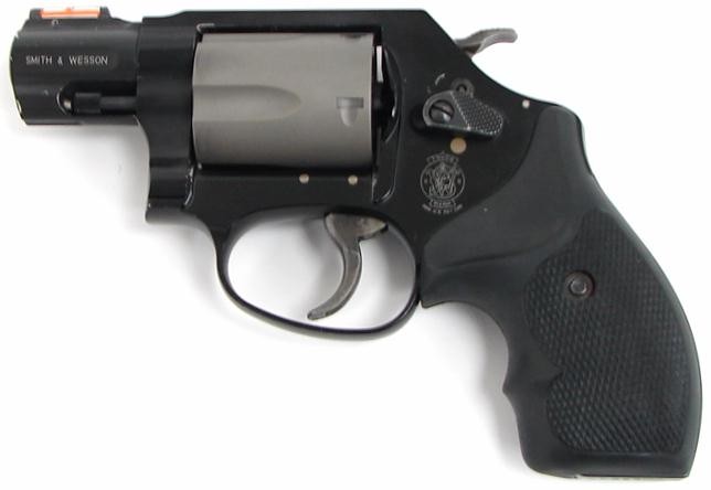 Smith & Wesson 360PD .357 Magnum caliber revolver. Airlite Scandium ...