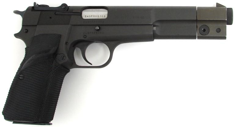Browning GP Competition 9mm Para caliber pistol. 1980 s target model ...