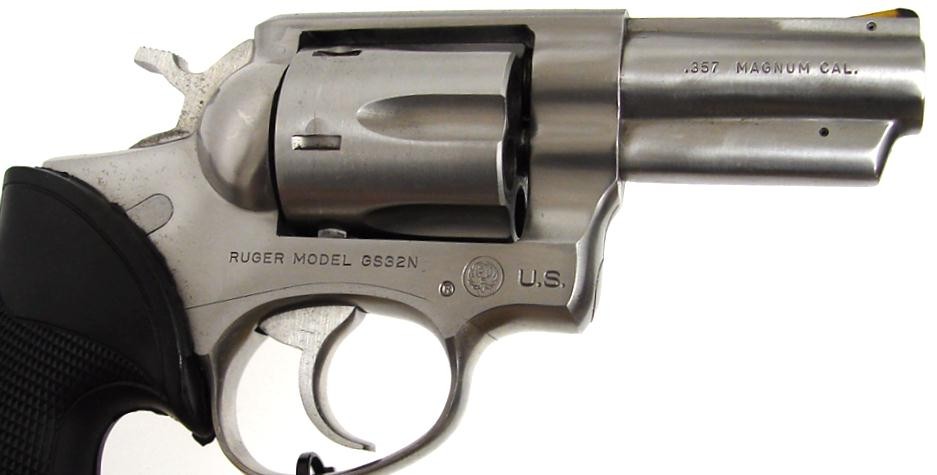 Ruger GS32N .357 Magnum caliber revolver. Rare military issue model ...