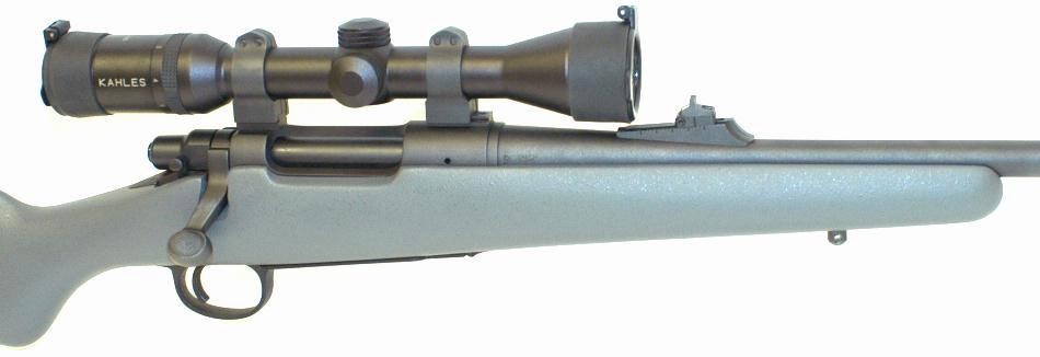 Remington Model Seven .350 Rem Mag caliber rifle with plastic hard case ...
