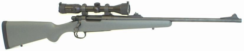 Remington Model Seven .350 Rem Mag caliber rifle with plastic hard case ...