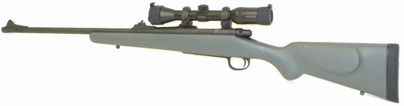 Remington Model Seven .350 Rem Mag caliber rifle with plastic hard case ...