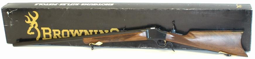 Browning Model 1885 .30-30 Win caliber High Wall rifle with tang sight ...