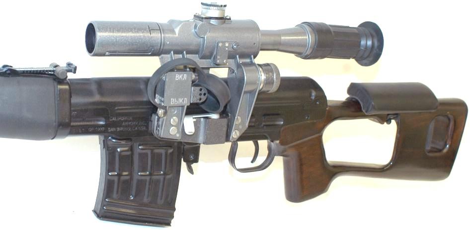 Russian Tiger 7.62x54R caliber rifle with extra mags and accessories in ...