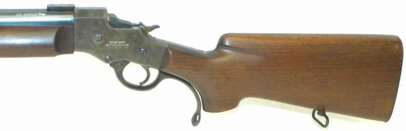 J. Stevens Walnut Hill .22 K-Hornet caliber rifle. Model 417 Walnut ...