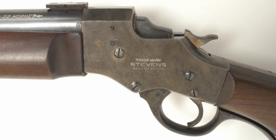 J. Stevens Walnut Hill .22 K-Hornet caliber rifle. Model 417 Walnut ...