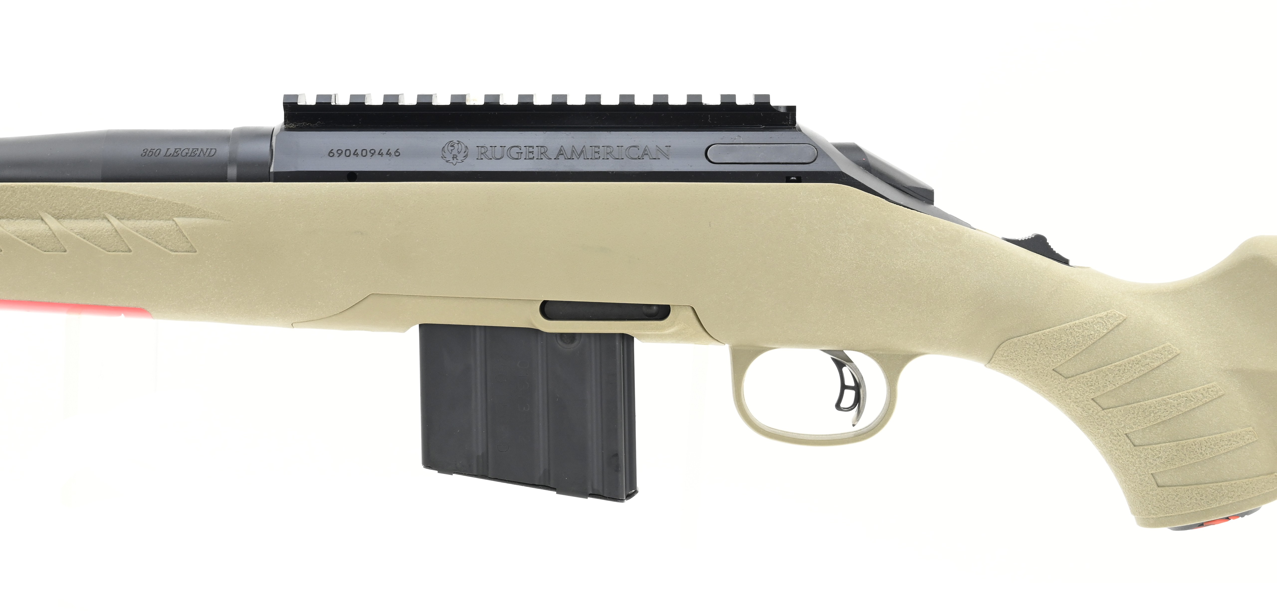 Ruger American .350 Legend caliber rifle for sale.