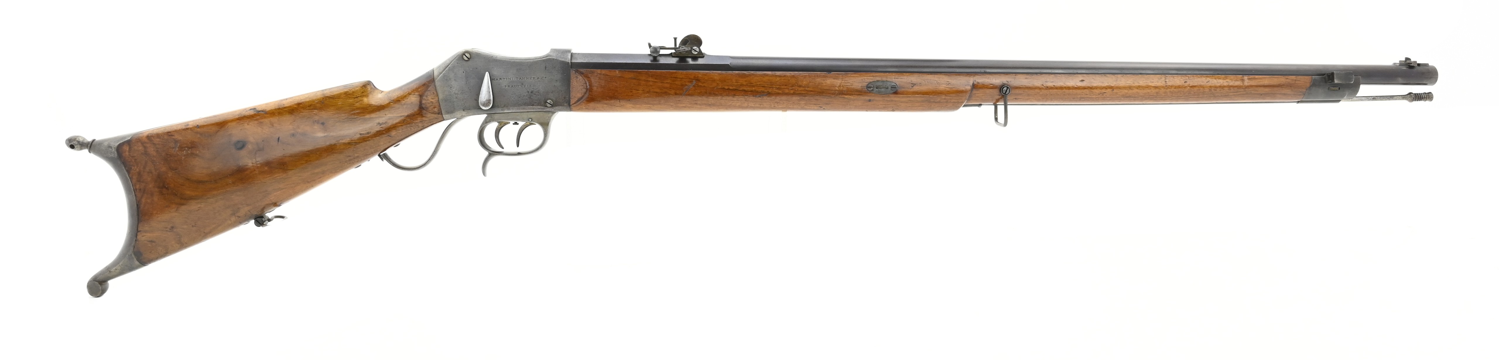 Swiss Martini Tanner 10.4mm Swiss Rimfire Stutzer Rifle for sale.
