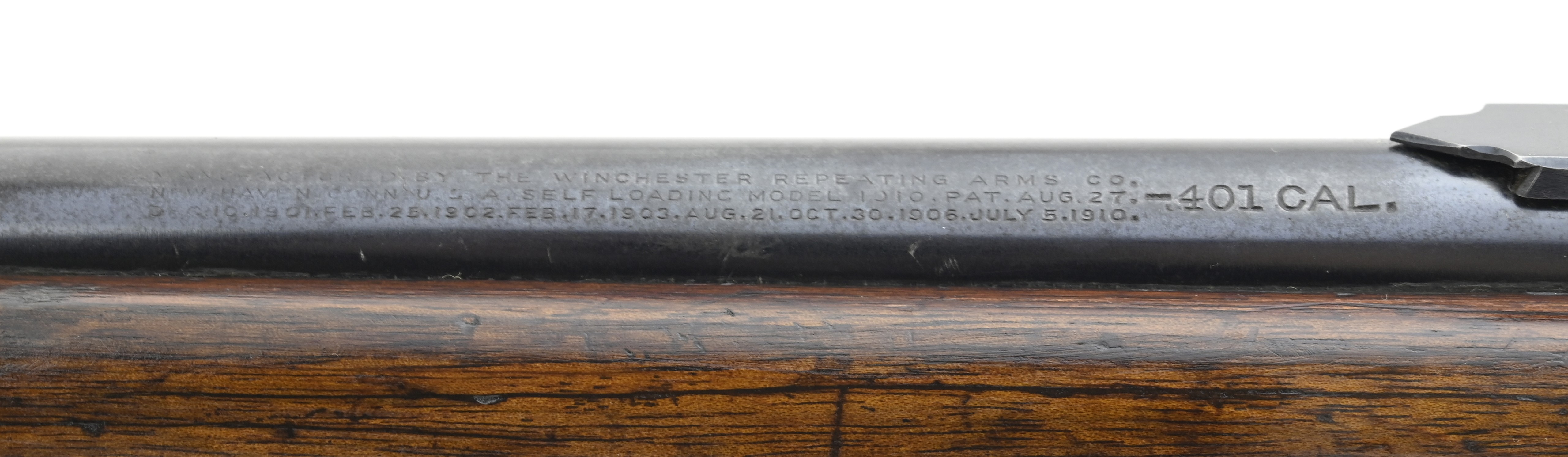 Winchester 1910 SL .401 caliber rifle for sale.