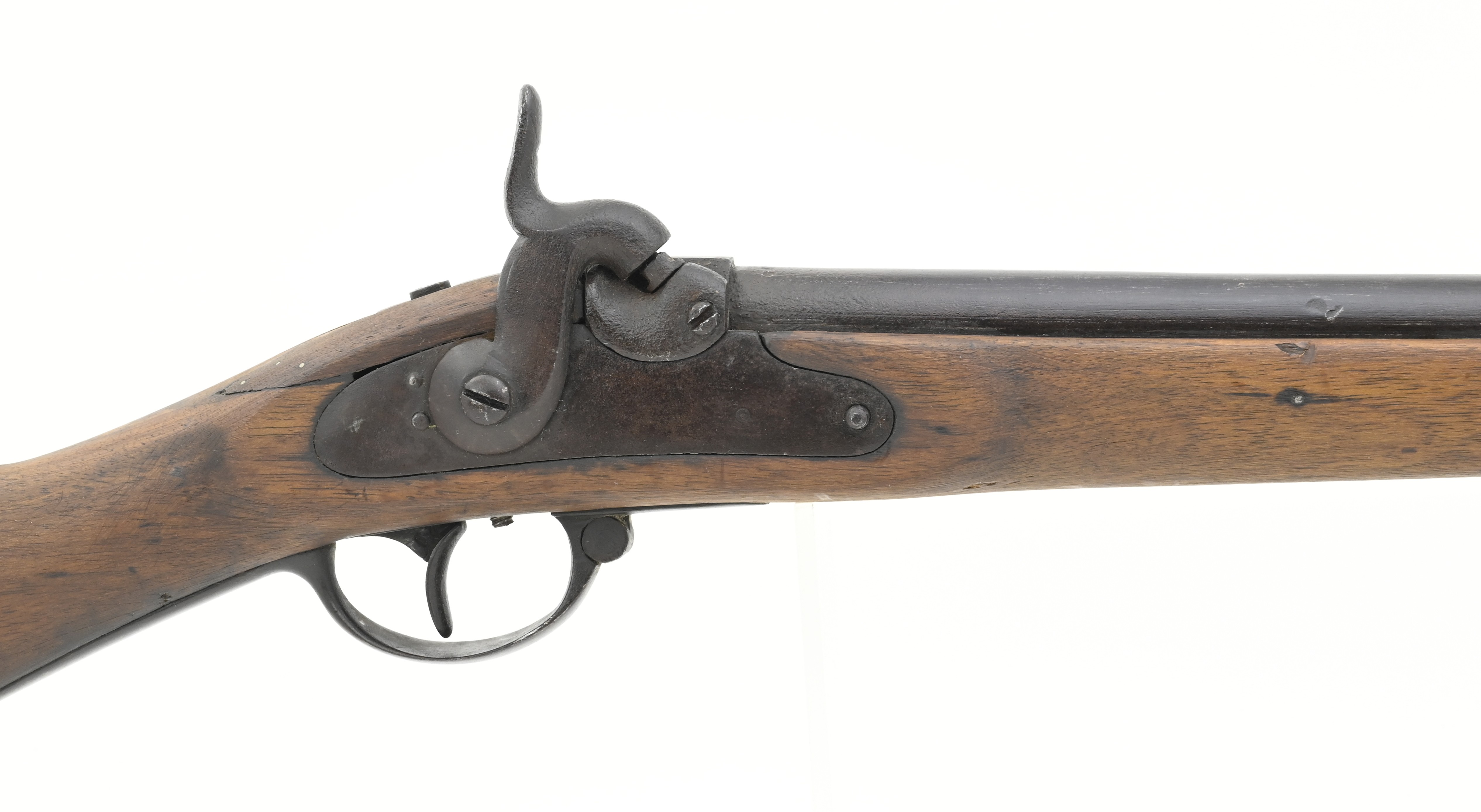 Belgian Alteration to percussion of a German Potsdam Musket for sale.