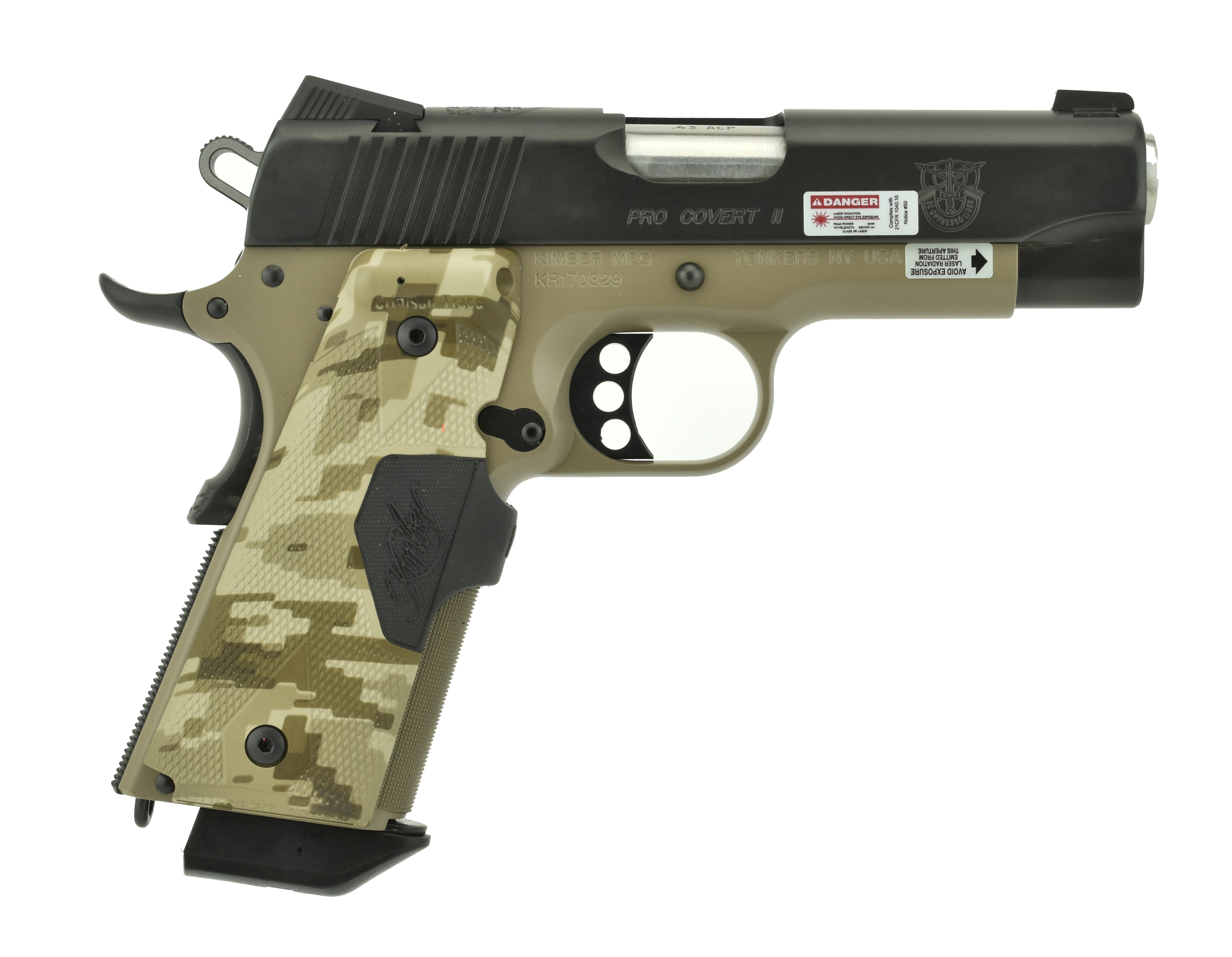 Kimber Pro Covert II .45 ACP (PR47862) - Collectors Firearms