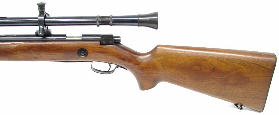 Winchester 75 .22 LR caliber rifle. 1950 s vintage target rifle in very ...