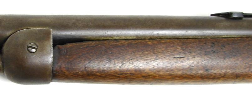 Winchester 1892 .32-20 WCF caliber rifle with very good bore. Forend is ...