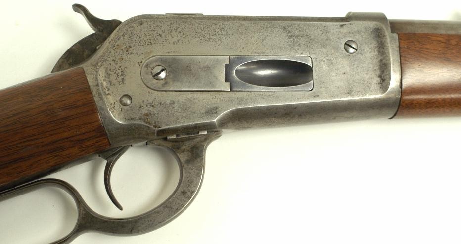 Winchester Model 1886 .45-90 caliber rifle. Very good bore. Excellent ...