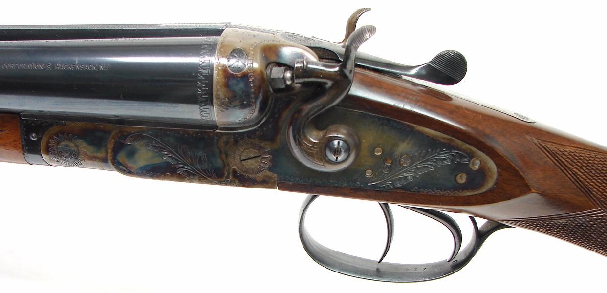Bernardelli Brescia 12 gauge shotgun. Modern made hammer gun with 29 1/ ...
