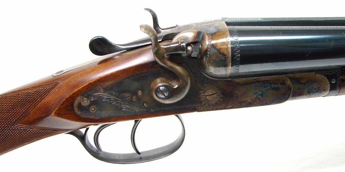 Bernardelli Brescia 12 gauge shotgun. Modern made hammer gun with 29 1/ ...