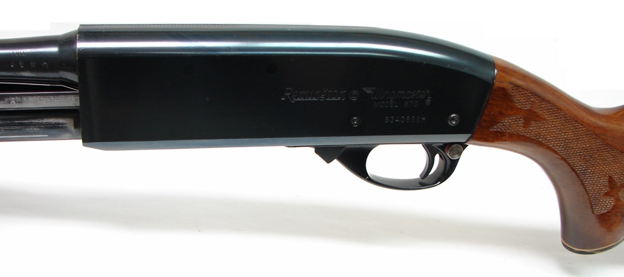 Remington 870 Wingmaster .410 gauge shotgun. Early model pump action ...