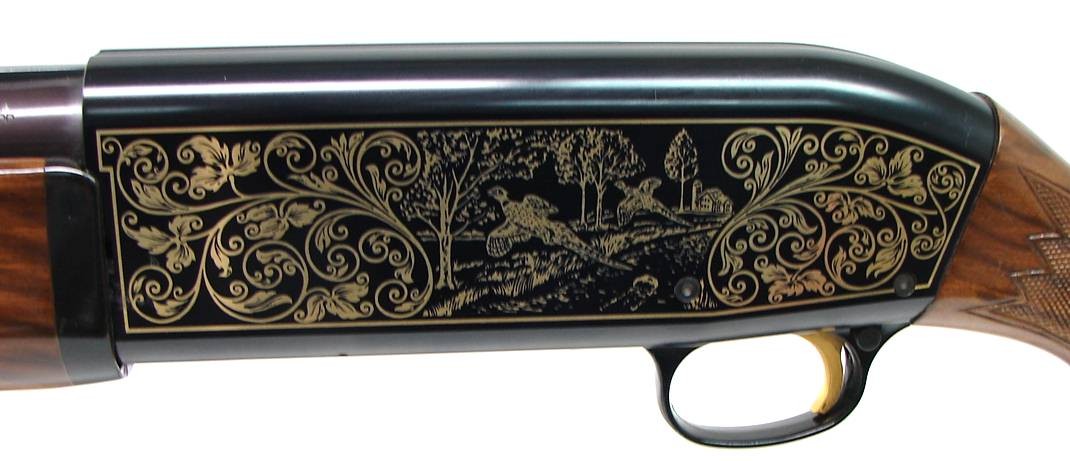Ithaca 900 12 gauge shotgun. Semi-auto field gun with 28 modified choke ...
