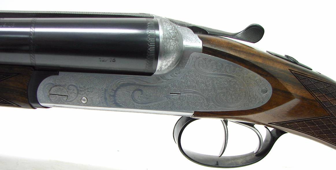 Weatherby Athena 12 gauge shotgun. Athena D Italia side-by-side field ...