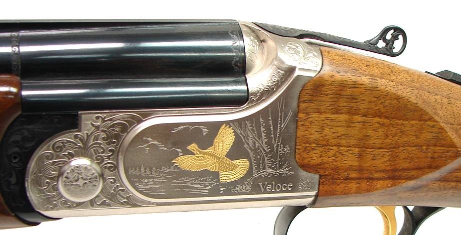 Franchi Veloce 20 gauge shotgun with case. Ultralight deluxe over/under ...