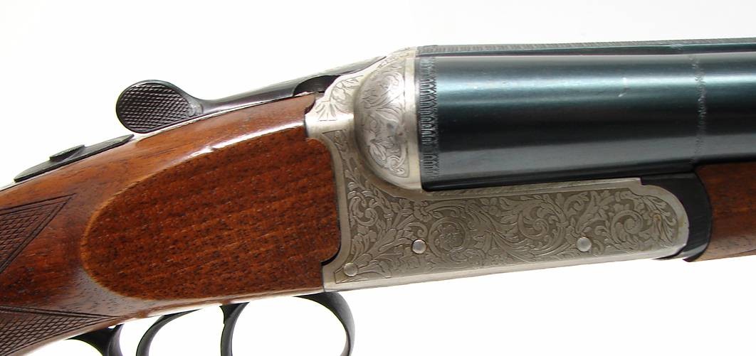 Beretta, Dr. Franco Omega Standard 12 gauge shotgun. Italian made side ...