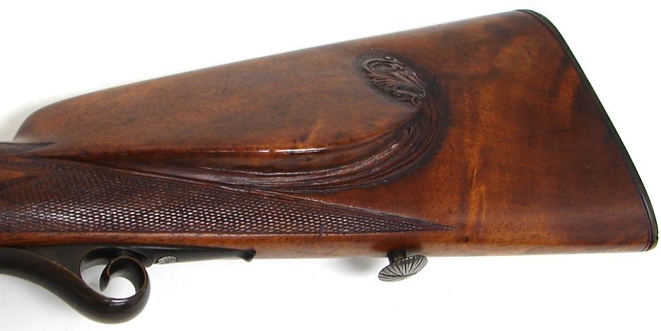 German Double Barrel shotgun with Damascus barrels & forward lever ...