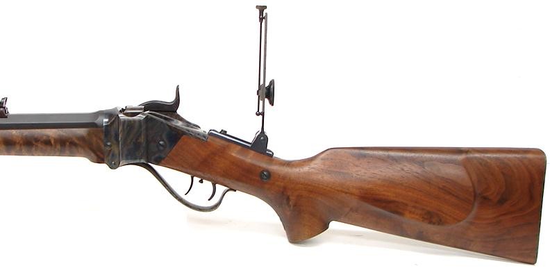 Shiloh Sharps 1874 .45-70 caliber rifle. Long range express model with ...