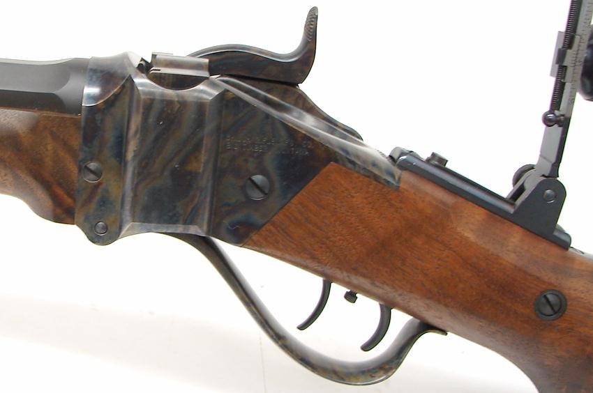 Shiloh Sharps 1874 .45-70 caliber rifle. Long range express model with ...