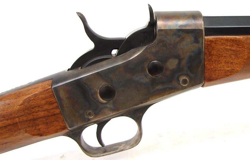 Pedersoli Rolling Block .45-70 caliber rifle. This is an Italian made ...