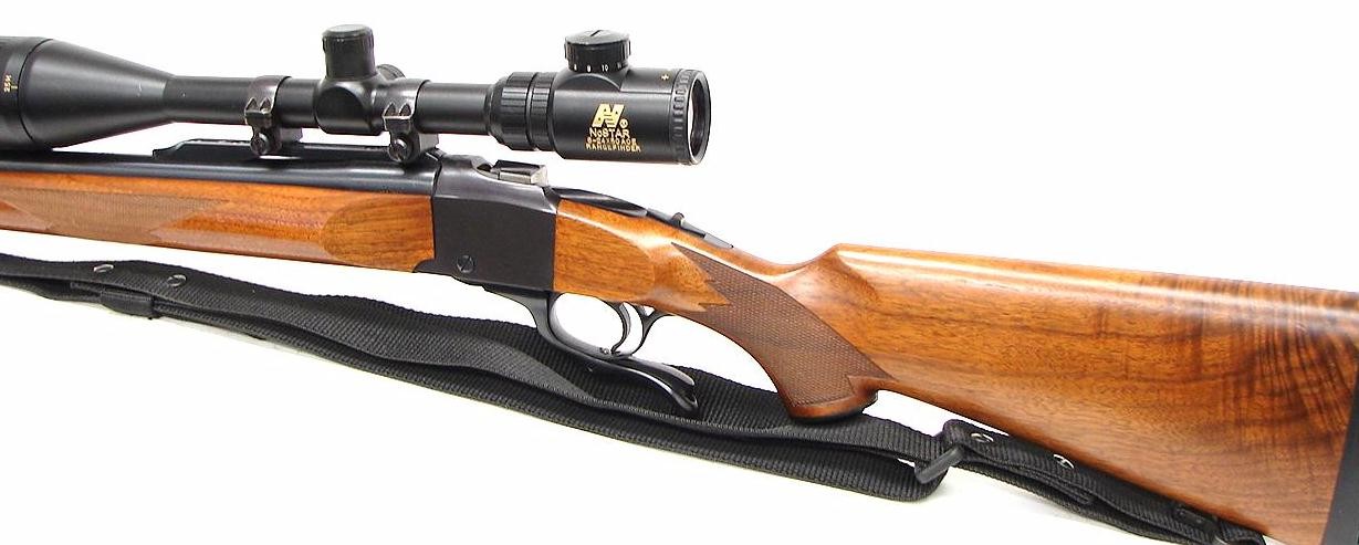 Strum, Ruger & Co. NO 1 22-250 REM caliber rifle. This is a single shot ...