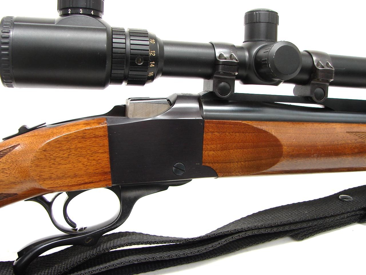 Strum, Ruger & Co. NO 1 22-250 REM caliber rifle. This is a single shot ...