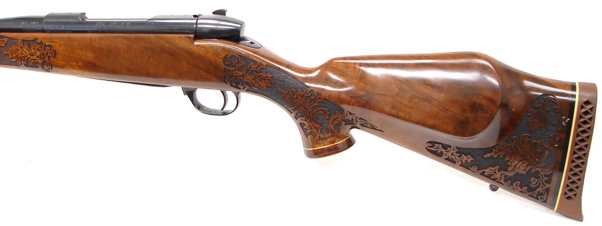 Weatherby Mark V .240 Wby Magnum caliber rifle. Japanese made Lazer ...