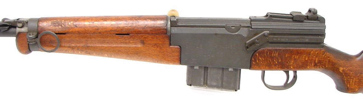 MAS 1949-56 7.5 French caliber rifle. French Army issue semi auto. Type ...