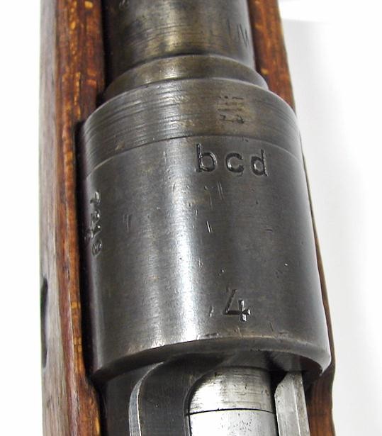 Mauser 98 8mm Mauser caliber bcd code Wilhelm-Gustloff-Werke rifle ...