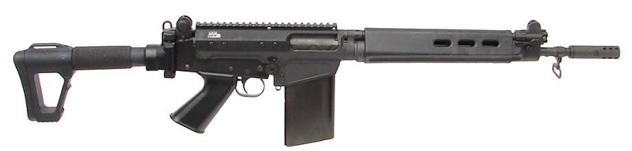 DSA Inc SA58 .308 Win caliber carbine with 16 1/4 barrel, Socom folding ...