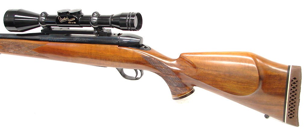 Weatherby Mark V .300 Wby Mag caliber rifle. Very early Mark V rifle ...