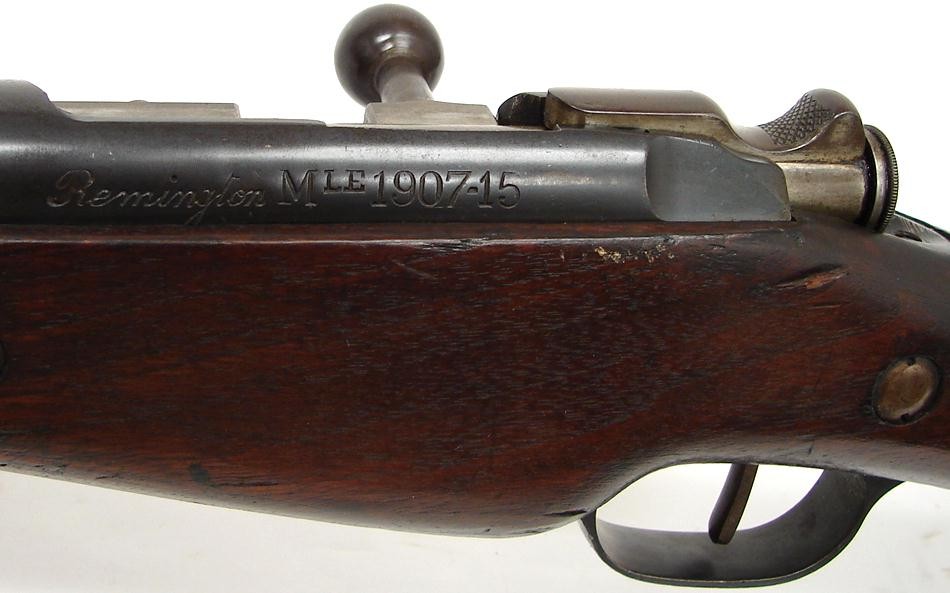 Remington 1907-15 8mm Lebel caliber rifle with excellent bore ...