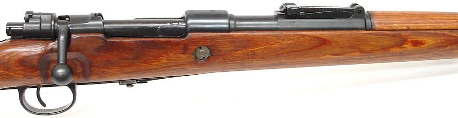 svw mb Code Mauser Werke 98 8mm Mauser caliber rifle. French assembled ...