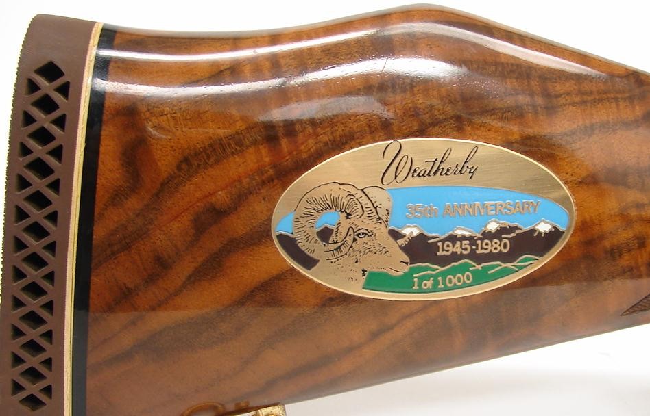 Weatherby Mark V .300 Wby Magnum caliber rifle. 35th Anniversary ...