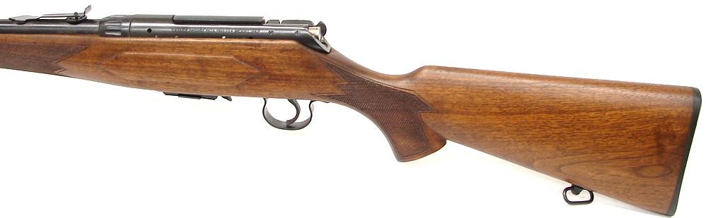 Savage 342 .22 Hornet caliber rifle. Unusual deluxe model sporter with ...