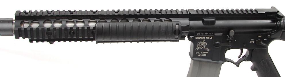 Knight Manufacturing SR-15 Match .223 Rem caliber rifle with a Kreigar ...