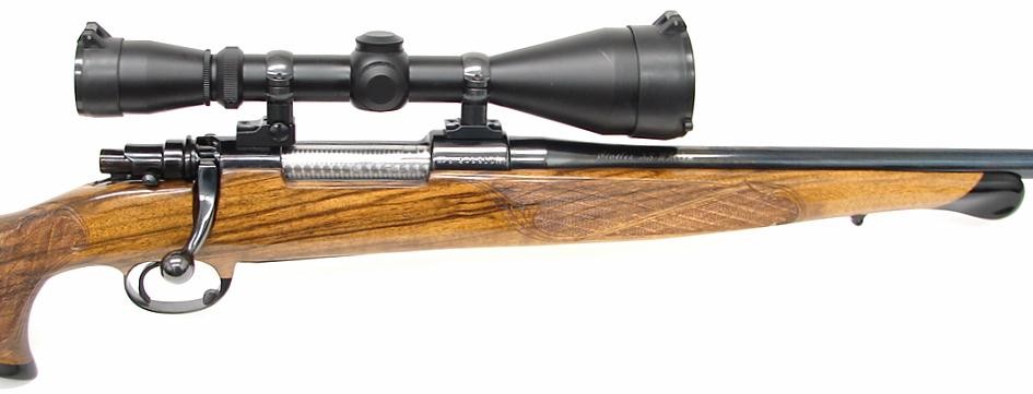 Interarms Mark X .35 Whelen caliber rifle. Beautiful custom sporter by ...