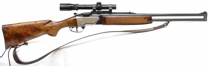 BRNO ZH 344 7 x 57R caliber rifle. Czech made double rifle with game ...